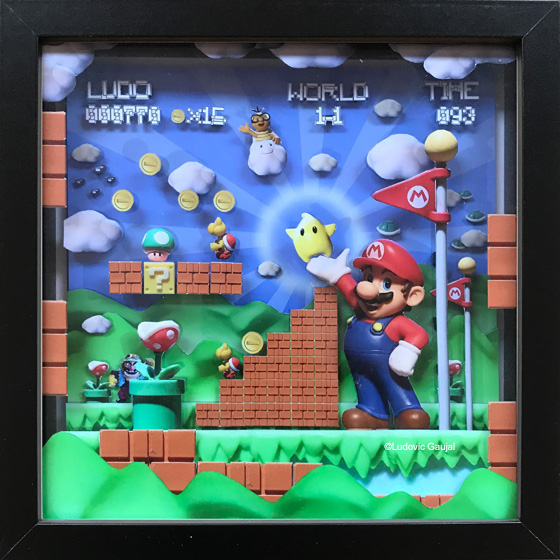 Mario World – Collage 3D | Collage3D